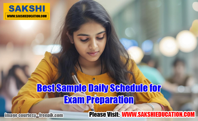 Best Sample Daily Schedule for Exam Preparation