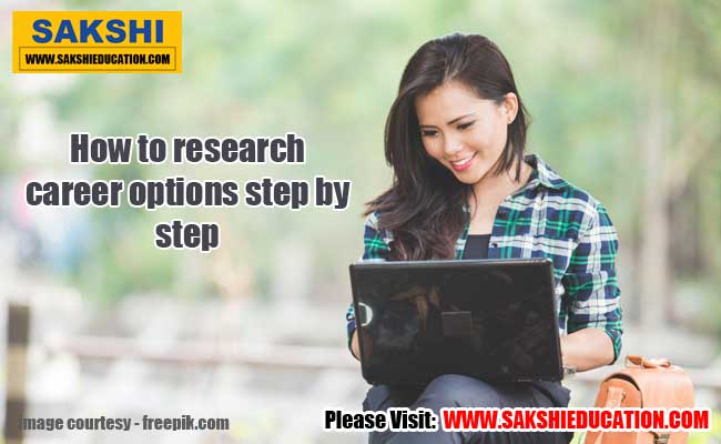 How to research career options step by step