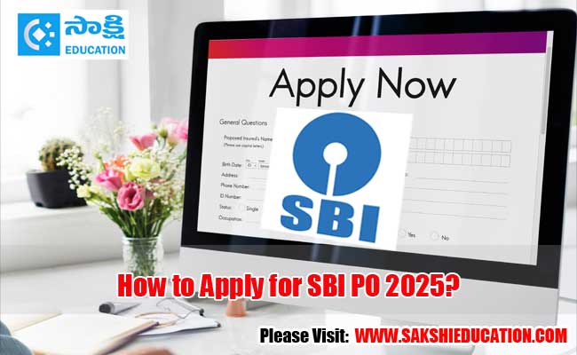 How to apply for sbi po 2025