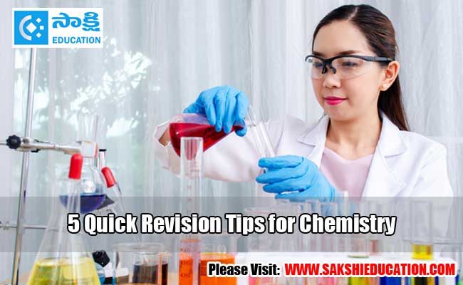 5 quick revision tips for chemistry
