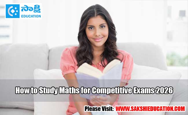 How to study maths for competitive exams 2026