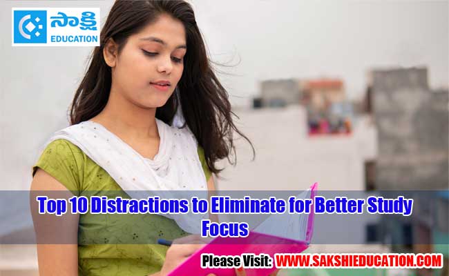 Top 10 distractions to eliminate for better study focus
