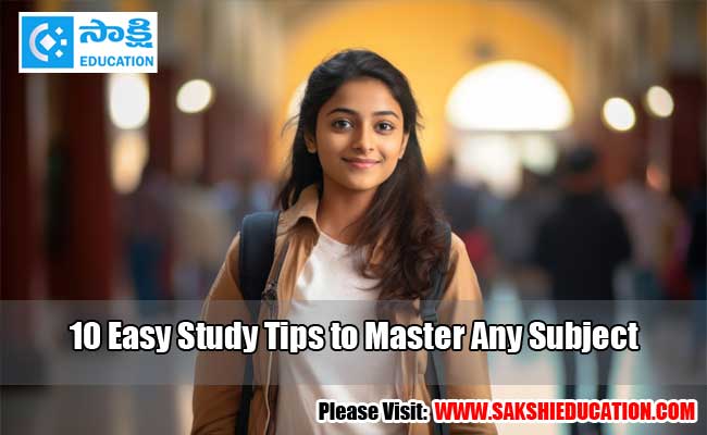 10 easy study tips to master any subject