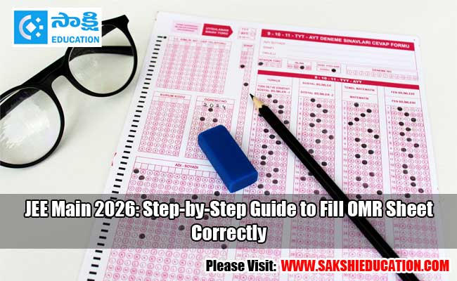 Jee main 2026 step by step guide to fill omr sheet correctly