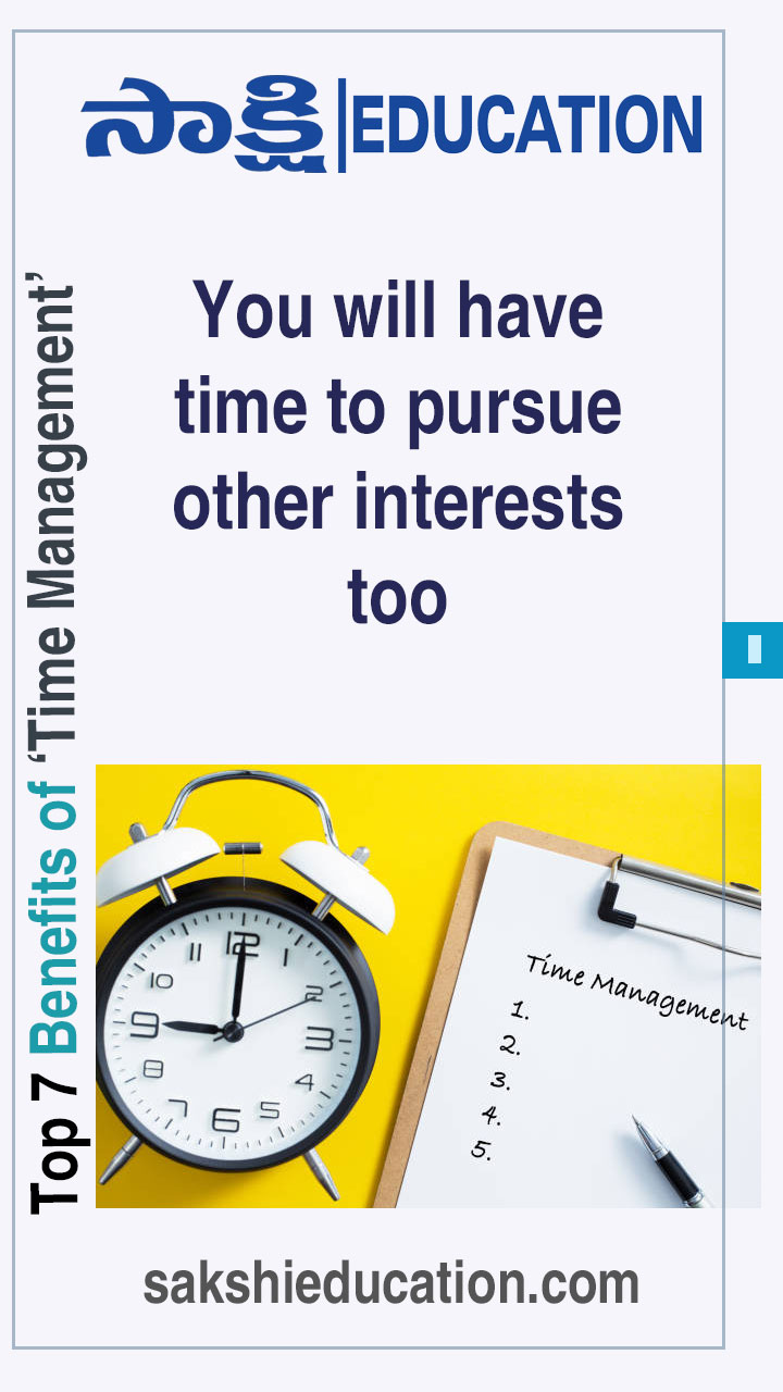 Top 7 Benefits of ‘Time Management’