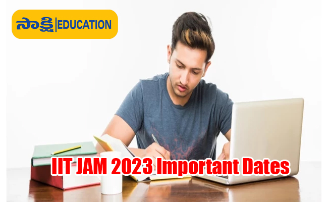 IIT JAM 2023 Important Dates