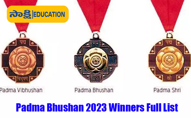 Padma Bhushan 2023 Winners Full List Padma Bhushan 2023 Winners Full List
