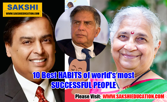 10 Best HABITS of world's most SUCCESSFUL PEOPLE