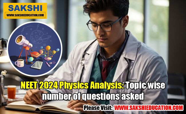 NEET 2024 Physics Analysis: Topic wise number of questions asked
