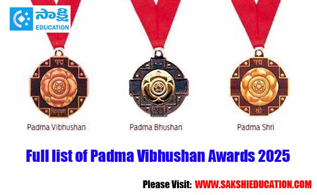 Full list of Padma Vibhushan Awardees 2025