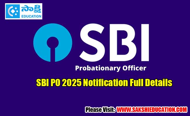 Sbi po 2025 notification full details
