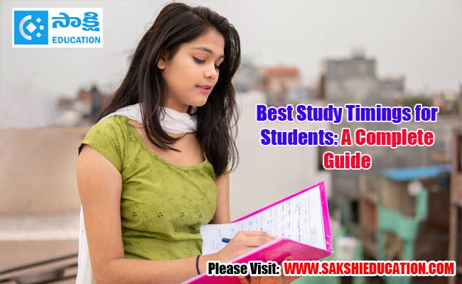 Best study timings for students a complete guide