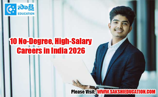 10 no degree high salary careers in india 2026