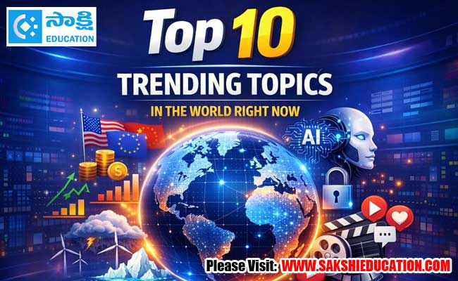 Top 10 trending topics in the world right now